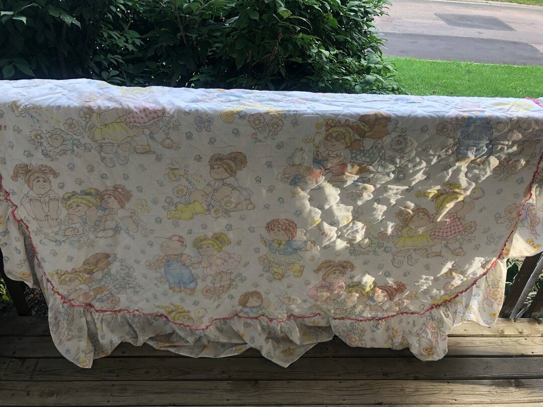 Vintage Cabbage Patch Kids Bedspread - Etsy