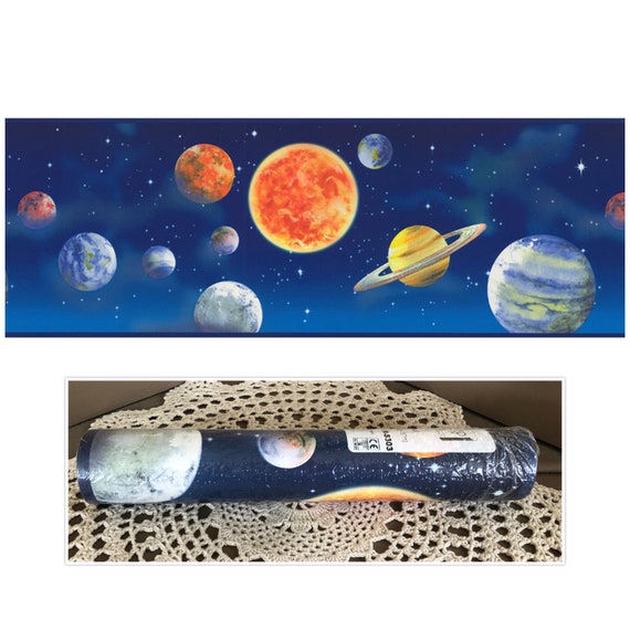 Solar System Wallpaper Border