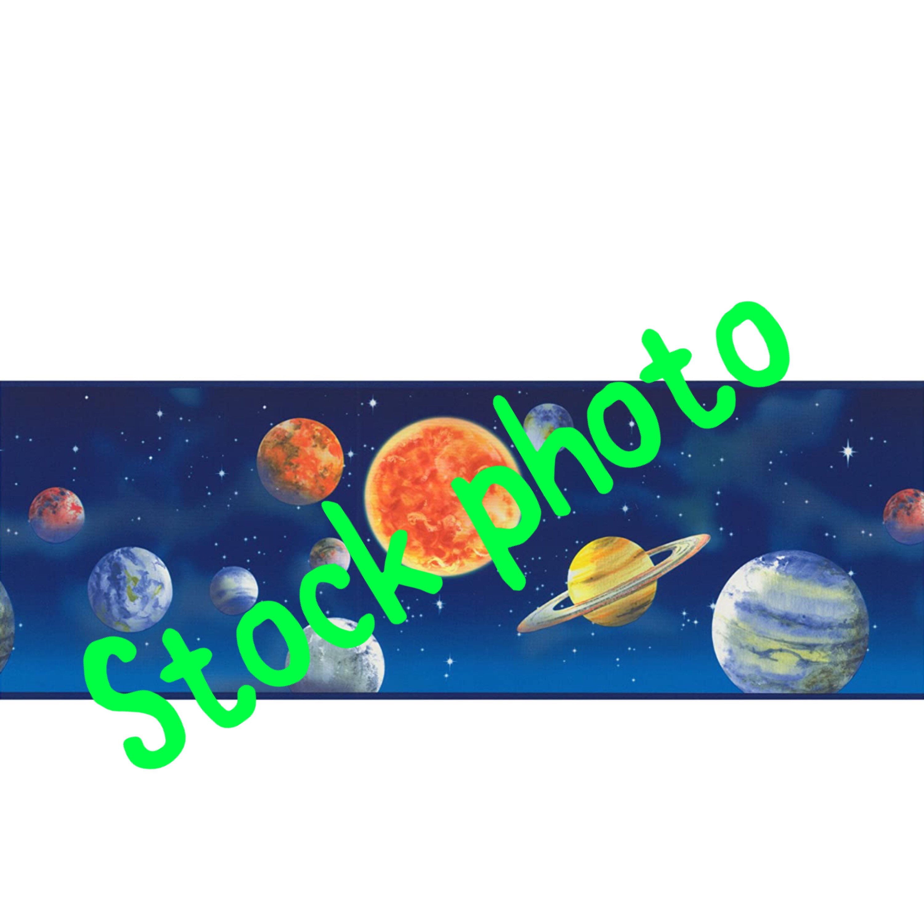 Solar System Wallpaper Border