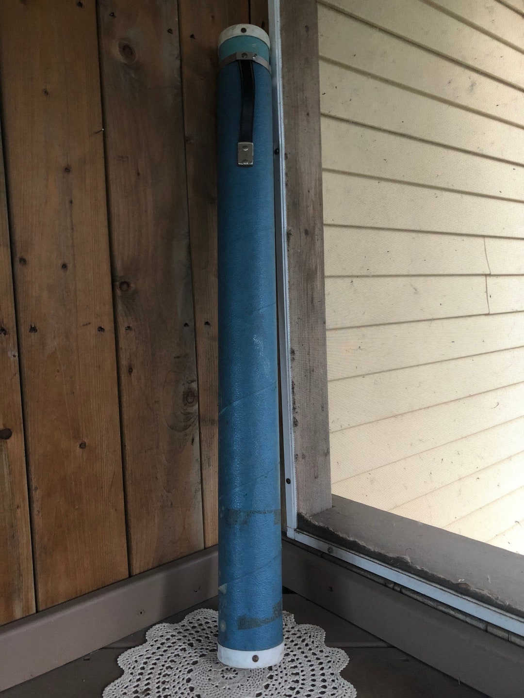 Vintage Blueprint Poster Map Project Storage Tube - Etsy