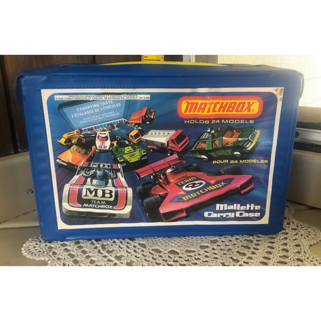 1976 Matchbox Cars Mallette Storage Carry Case - Etsy