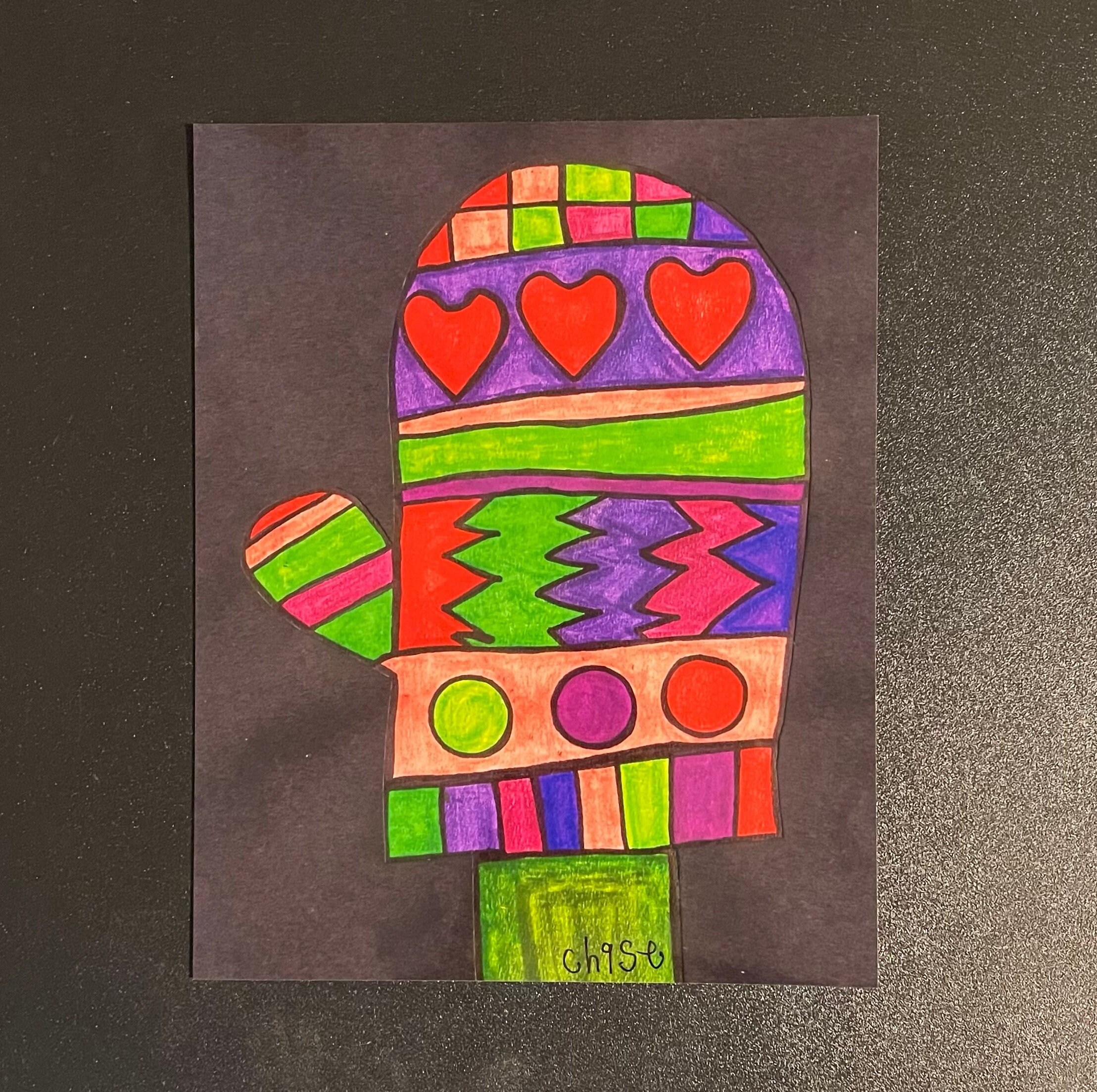 Mitten 8 X 10 Print - Etsy