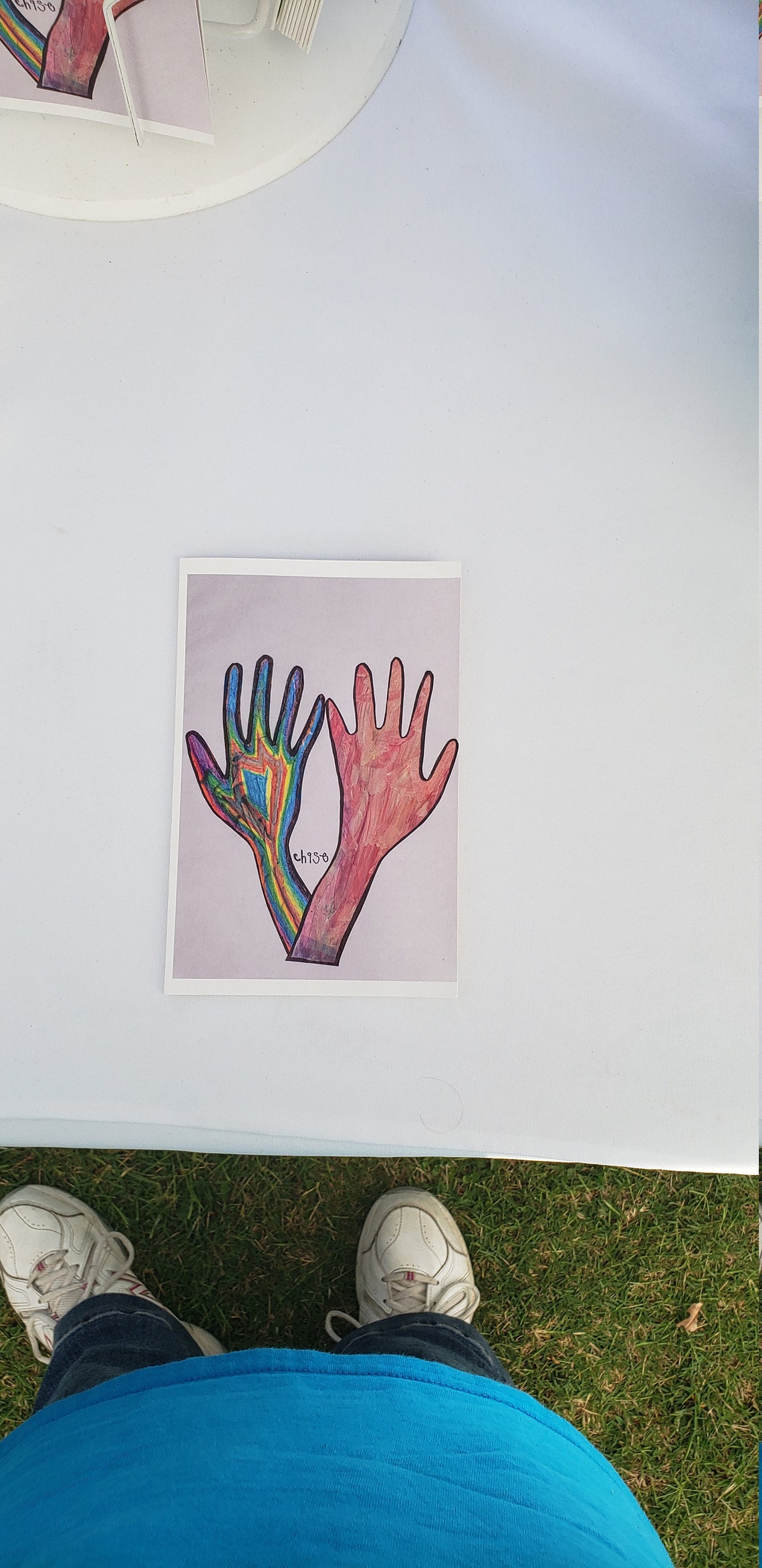 Helping hands card set of 5 | Etsy