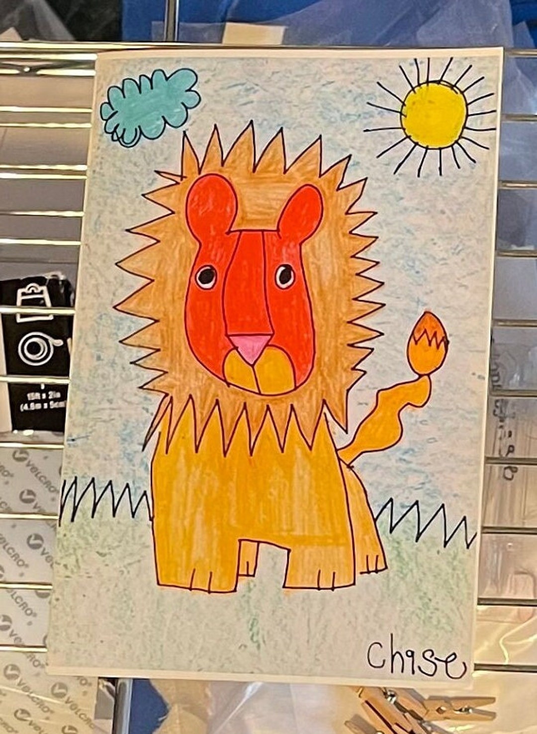 Lion Note Card - Etsy