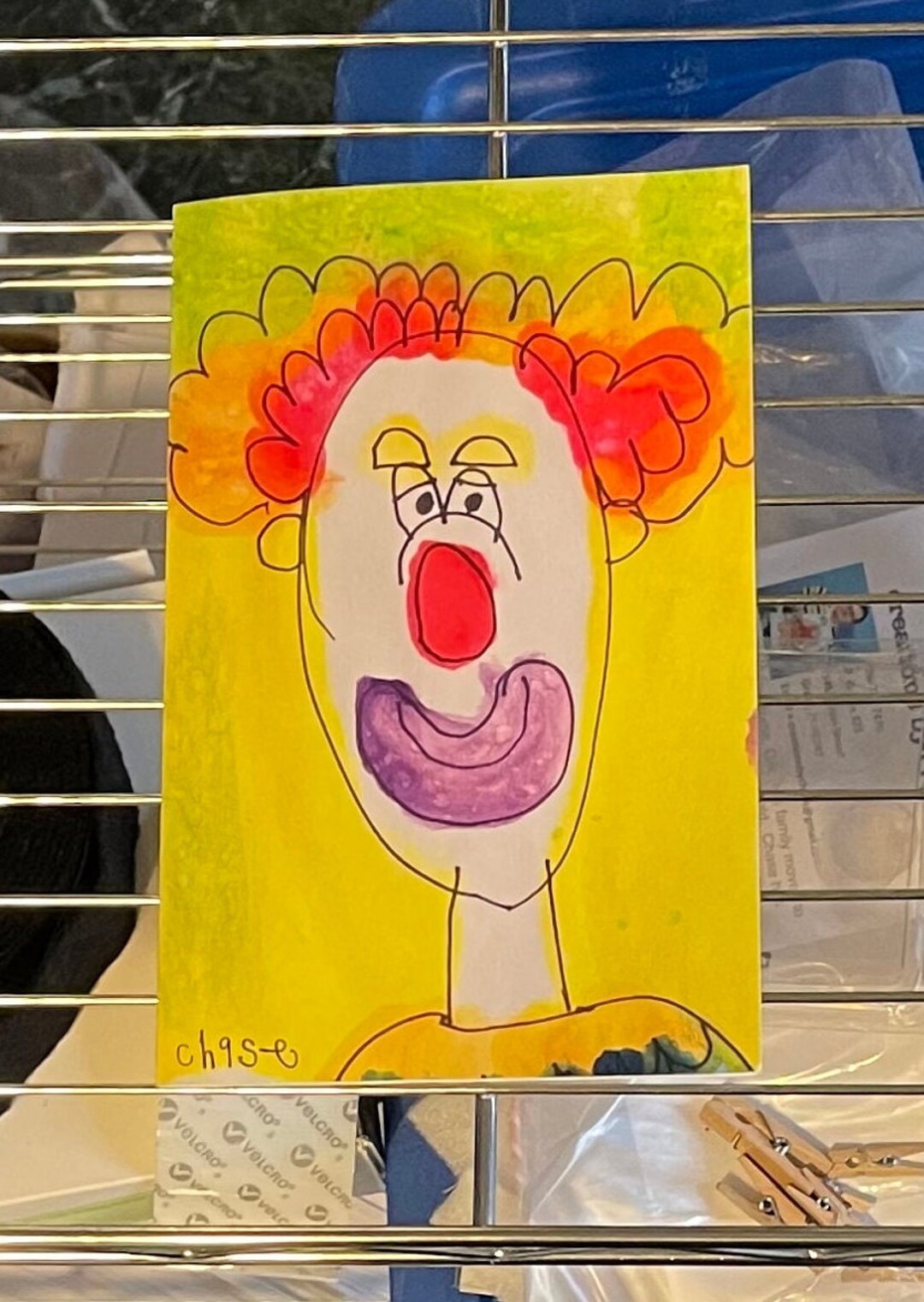 Jojo the Clown Note Card - Etsy