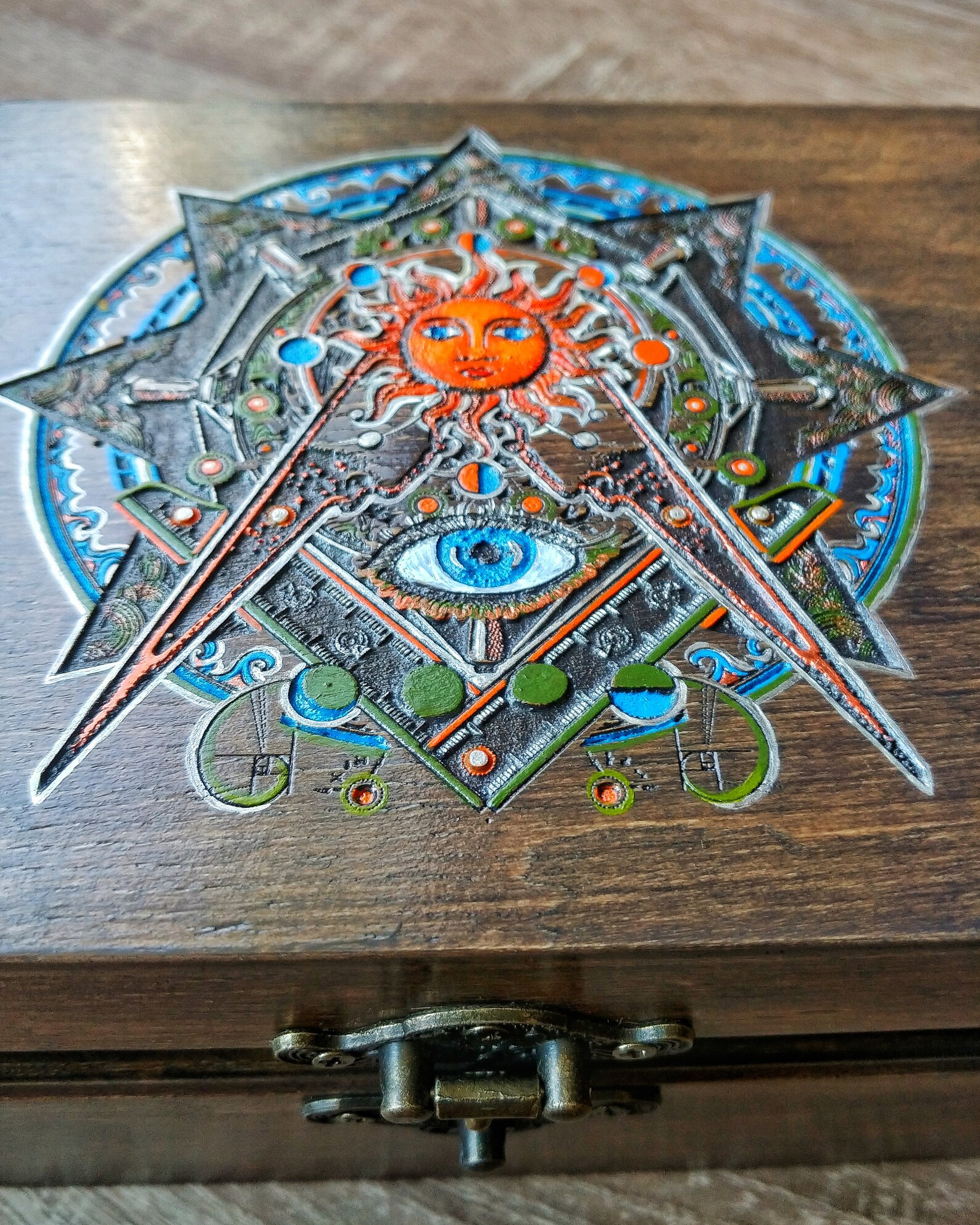 Freemasonry Tarot Box | Etsy