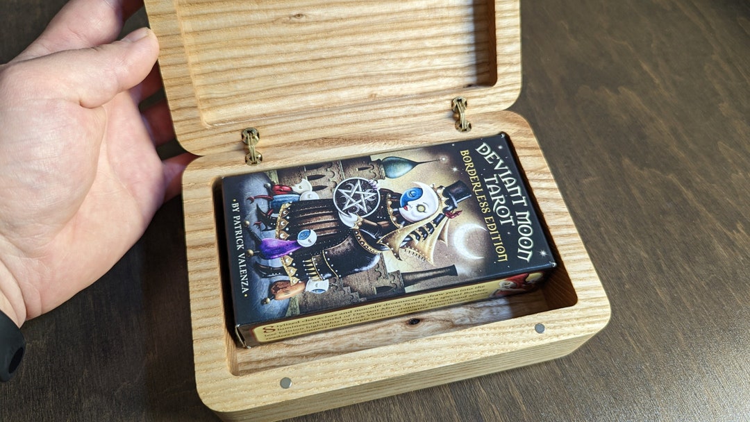 Tarot Card Deck Storage - for 1 Tarot Deck, Personalisation Box, Best ...