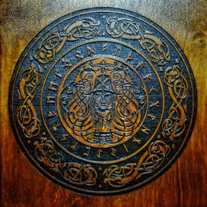 Altar, Norse Altar, Pagan Gifts, Pagan, Runes, Viking, Odin, Norse God ...