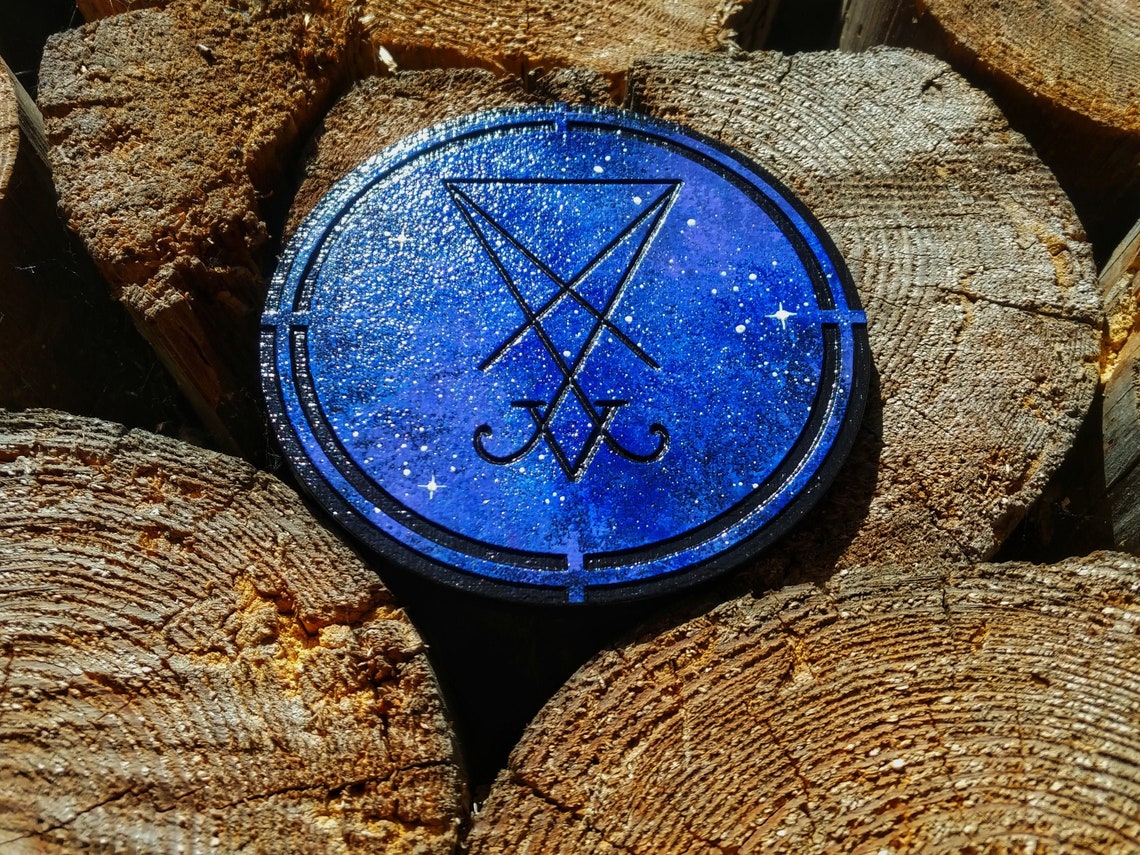 Sigil Lucifer Altar Pentacle - Etsy