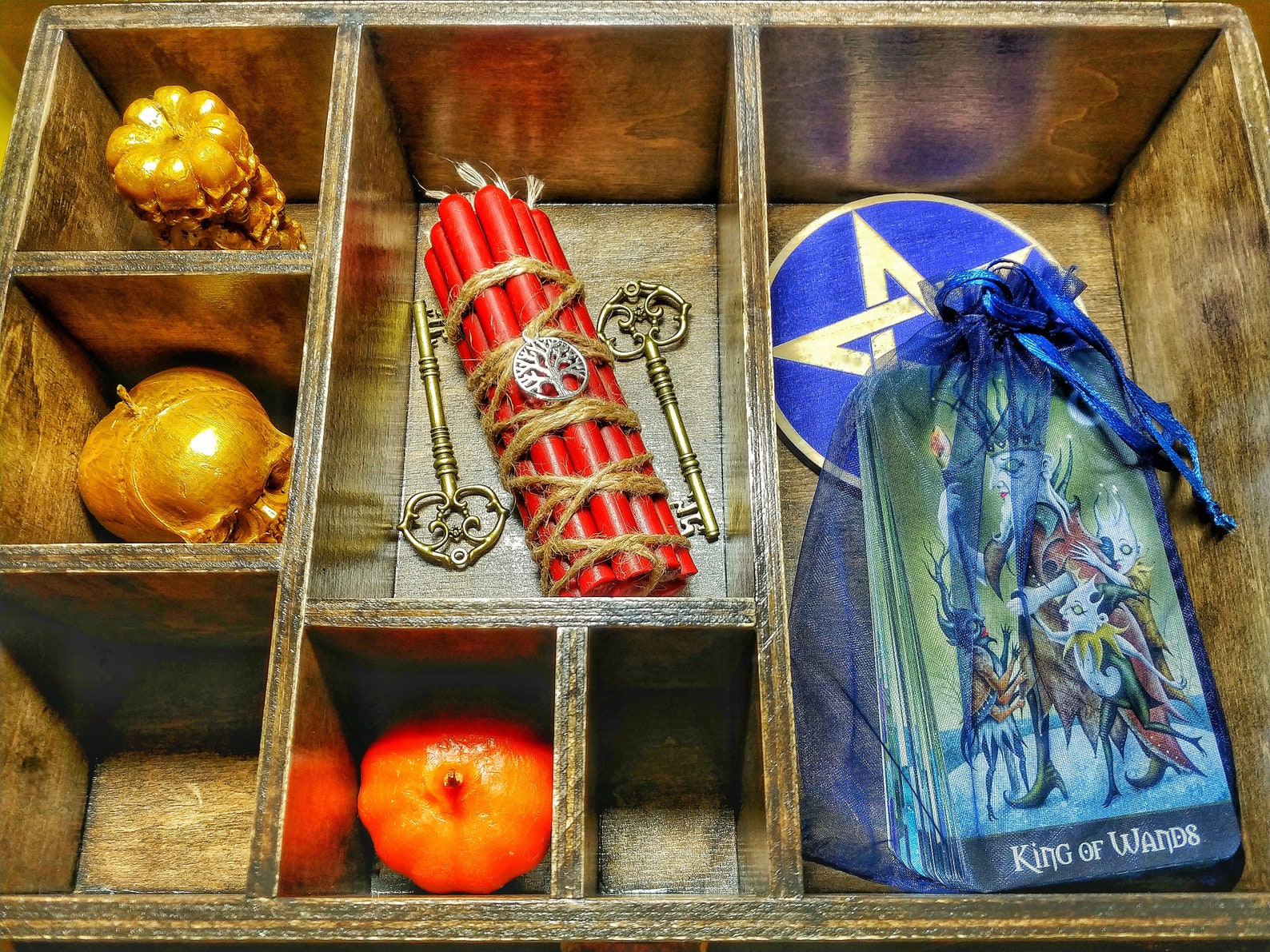 Witch box Wooden Boxes Pentacle box Witchcraft Magick Witch | Etsy