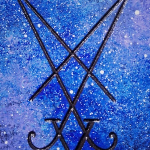 Sigil Lucifer - Altar Pentacle - Etsy