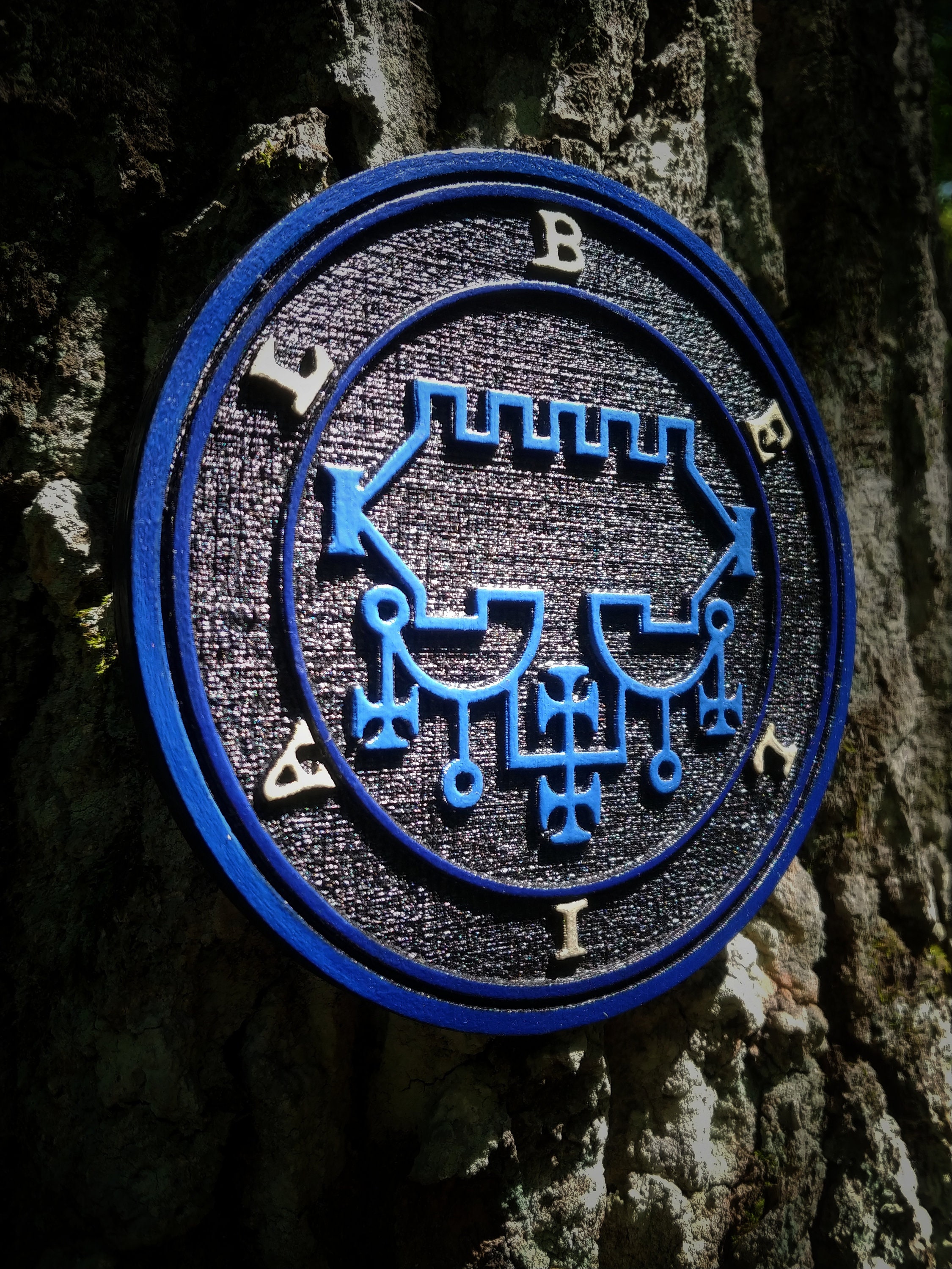 Sigil Belial Demon Ars Goetia Altar Pentacle - Etsy Australia