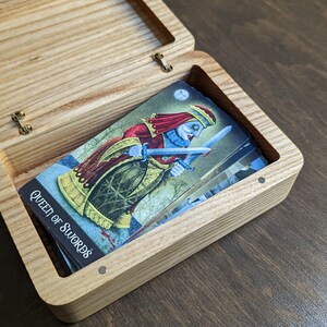 Tarot Card Deck Storage - for 1 Tarot Deck, Personalisation Box, Best ...
