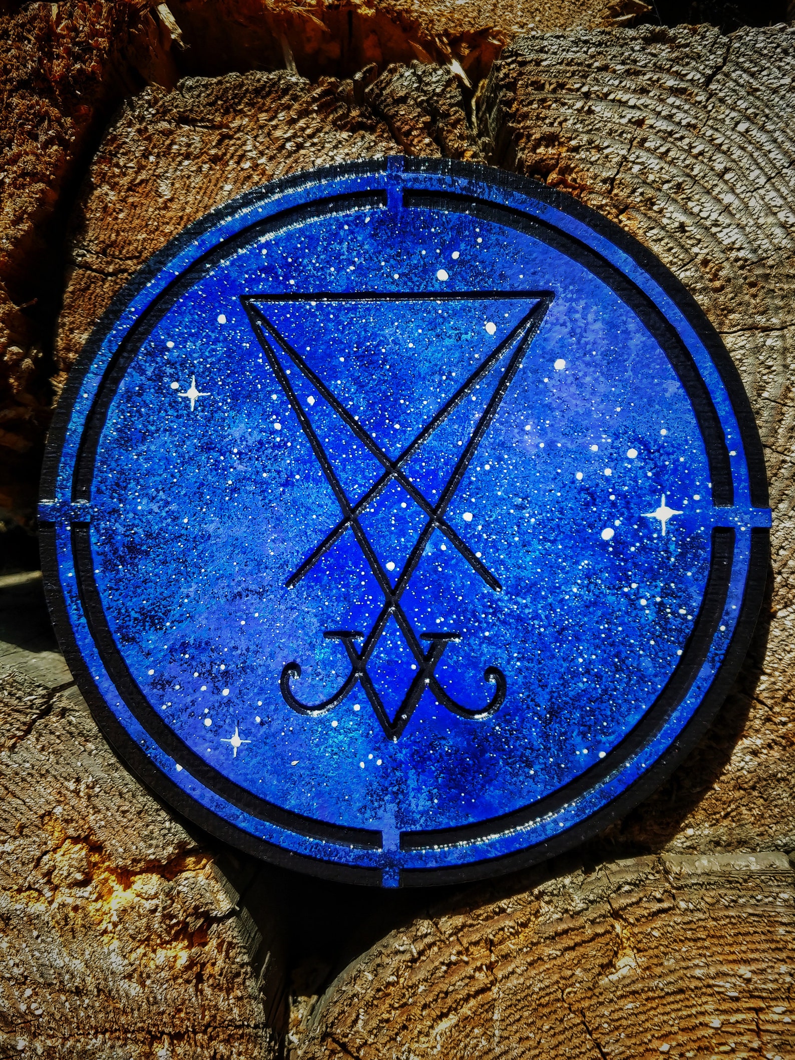 Sigil Lucifer Altar Pentacle - Etsy