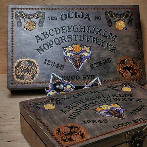 Box Ouija Board Rose With Snake - Etsy