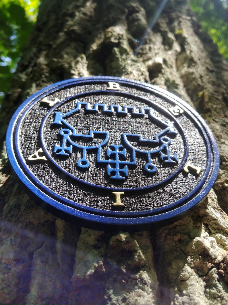 Sigil Belial Demon Ars Goetia Altar Pentacle | Etsy