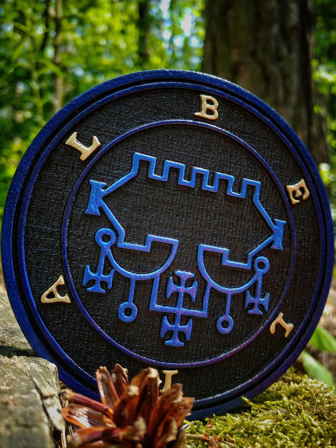 Sigil Belial Demon Ars Goetia Altar Pentacle - Etsy Ireland