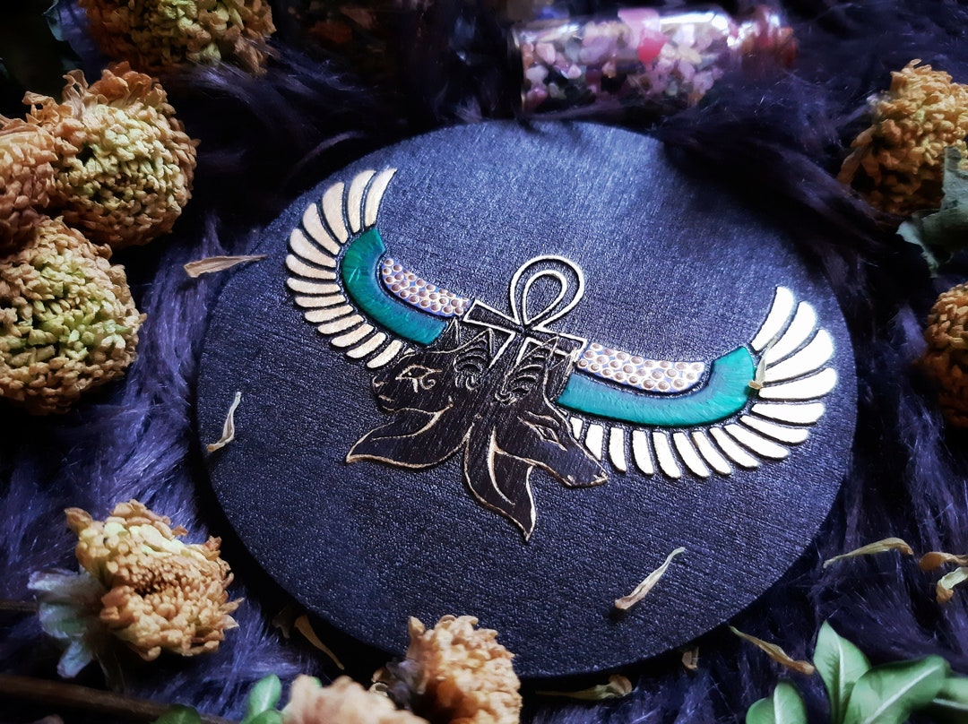 Altar Pentacle, Anubis, God Anubis, Bastet, Goddess Bastet, Anubis ...