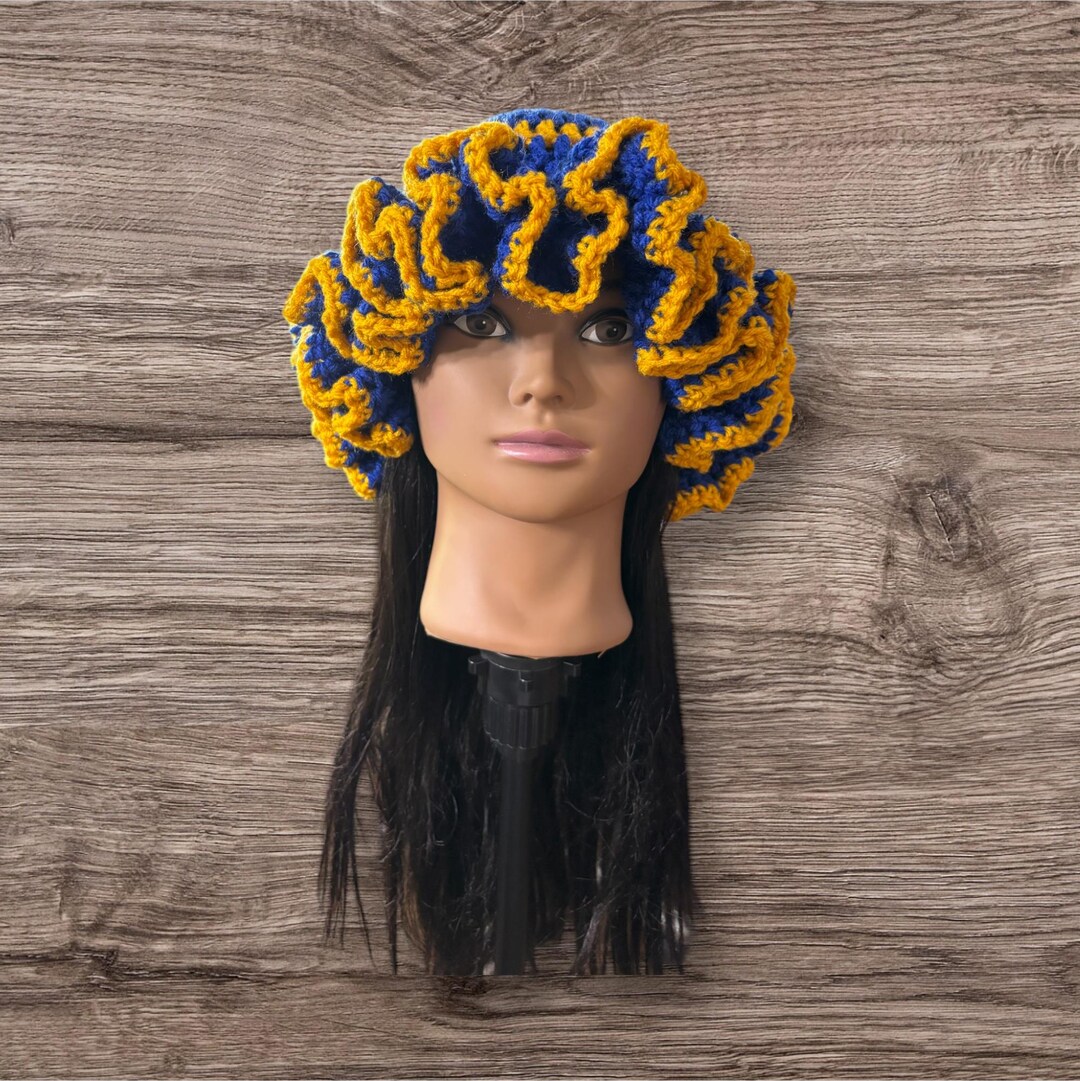 Ruffle Hat| Ruffle Beanie| Crochet Hat| Soro| Crochet| Poodles| Divine ...