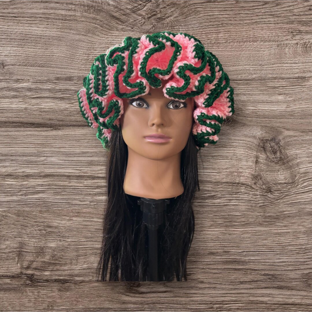 Ruffle Hat| Ruffle Beanie| Crochet Hat| Soro| Crochet| Divine| HBCU ...