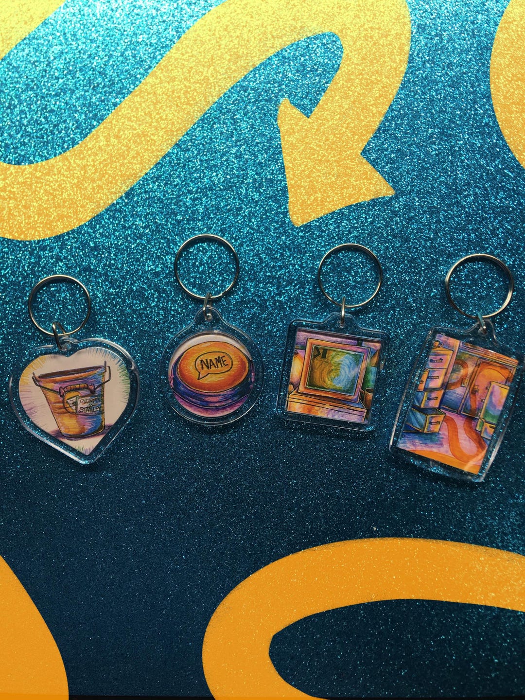 The Stanley Parable Keychains - Etsy