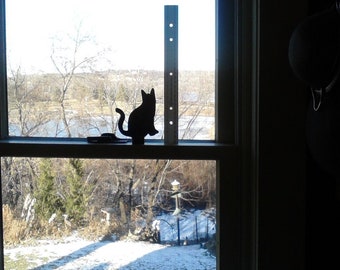 Window sill cats | Etsy