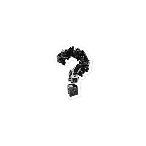 Tipper Question Mark Car Decal - Etsy