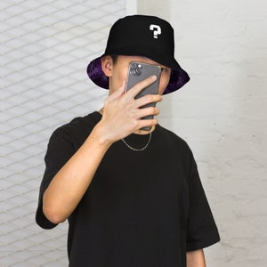 Tipper Reversible Question Mark Psychedelic Bucket Hat, Tipper Merch ...