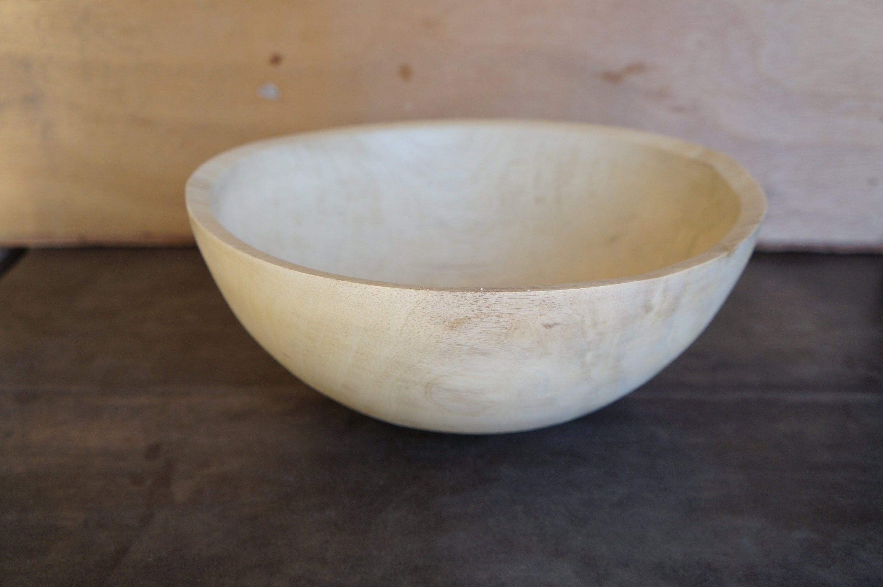 Chinese Tallow Tree Wood Fruit Bowl | Etsy