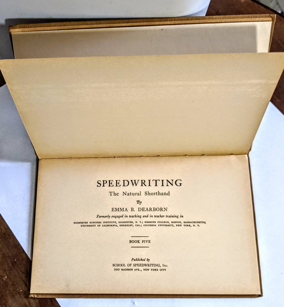 Antique Speedwriting Manual - Etsy