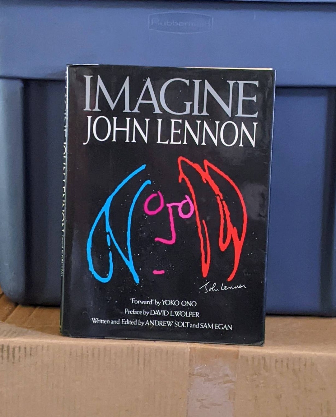 Imagine John Lennon Book - Etsy