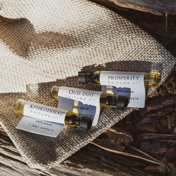Natural Perfume Oils - Etsy