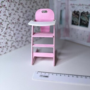 Plywood Doll Pink Chair for 5-6" Silicone Babies and Oak Dolls. - Etsy
