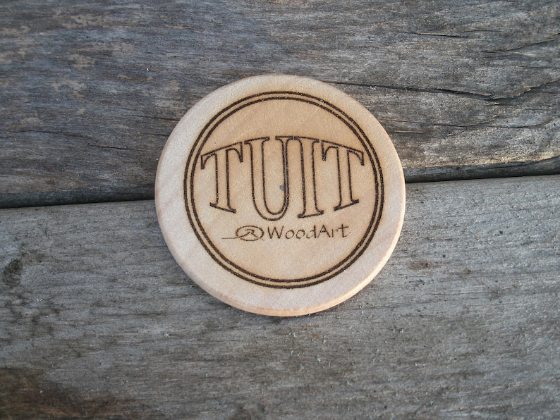 Round TUIT, TUIT, Round to It, Gag Gift, Wood Gag, Wooden Gag, Wood Toy ...