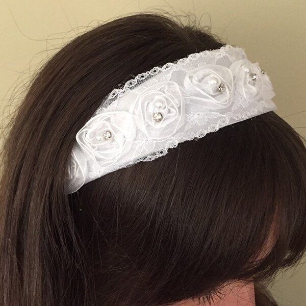 Communion Headpiece - Etsy