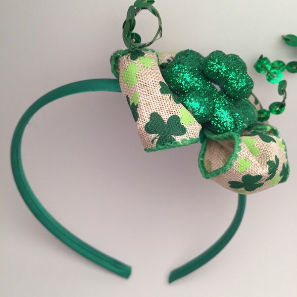 St Patricks Headband - Etsy