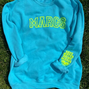 Margs Margarita Funny Neon Sweatshirt - Etsy