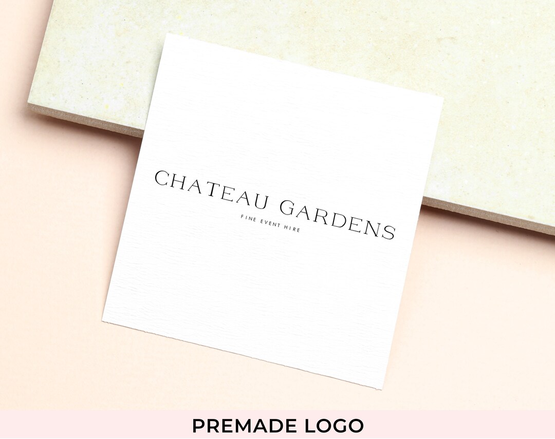 Event Hire Logo, Logo for Venues, Wedding Logos, Elegant Logo Design ...
