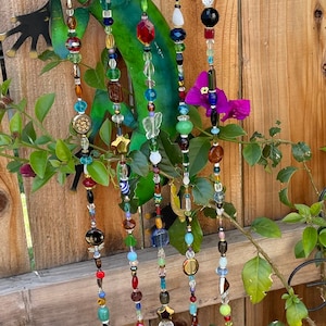 Hand Beaded Wind Chimes/suncatcher - Etsy