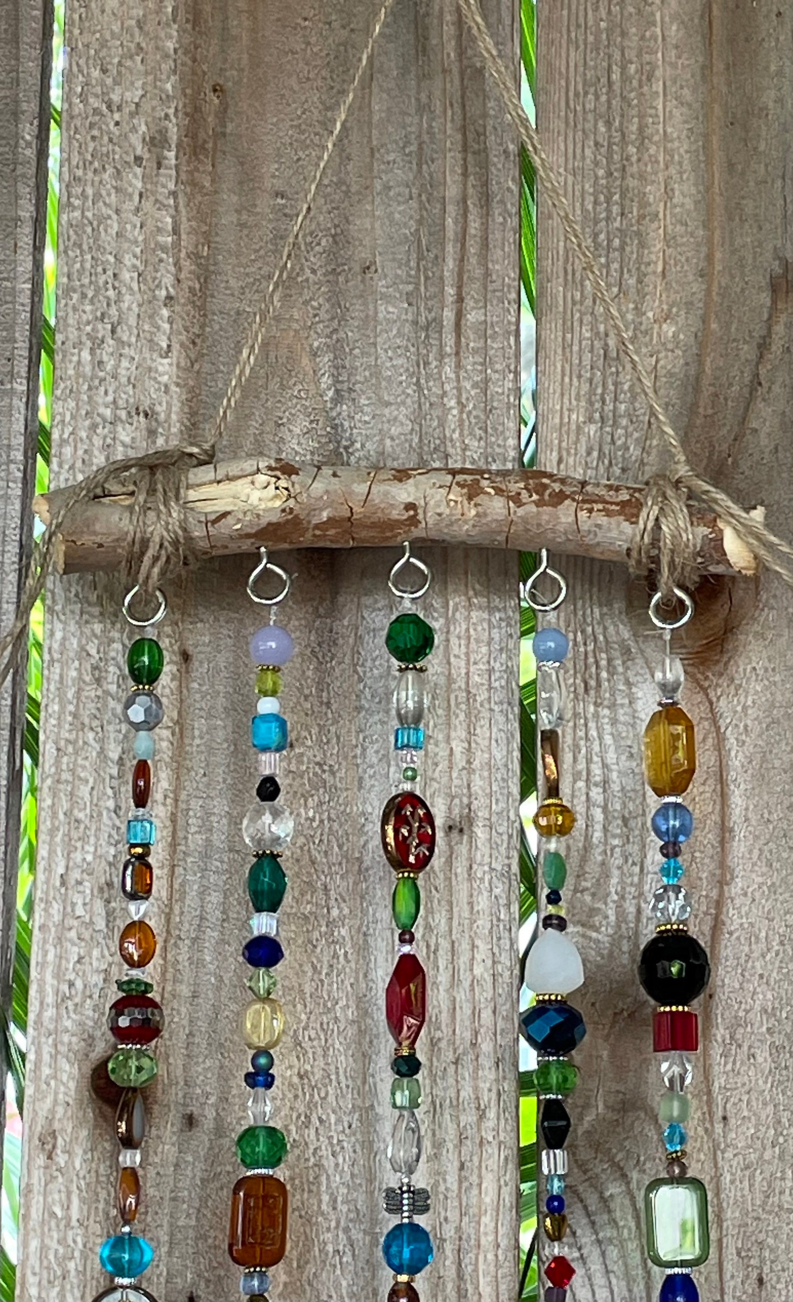 Hand Beaded Wind Chimes/suncatcher - Etsy