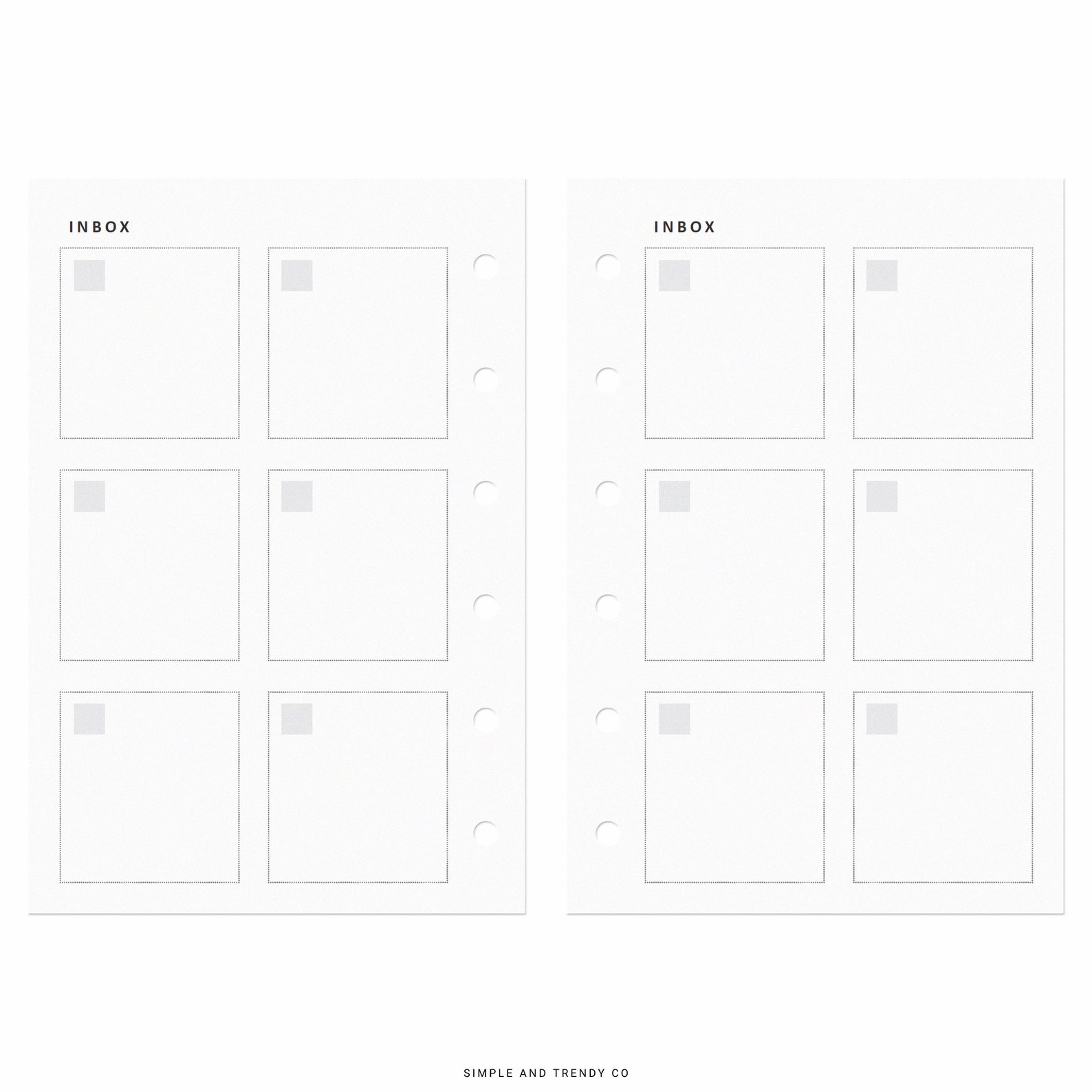 Printable Inbox Pocket Size, Inbox Insert Inbox Tracker Insert, to Do ... Printable Inbox Pocket Size, Inbox Insert Inbox Tracker Insert, to Do ...