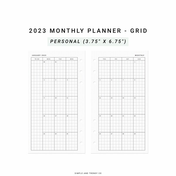 Personal Planner - Etsy