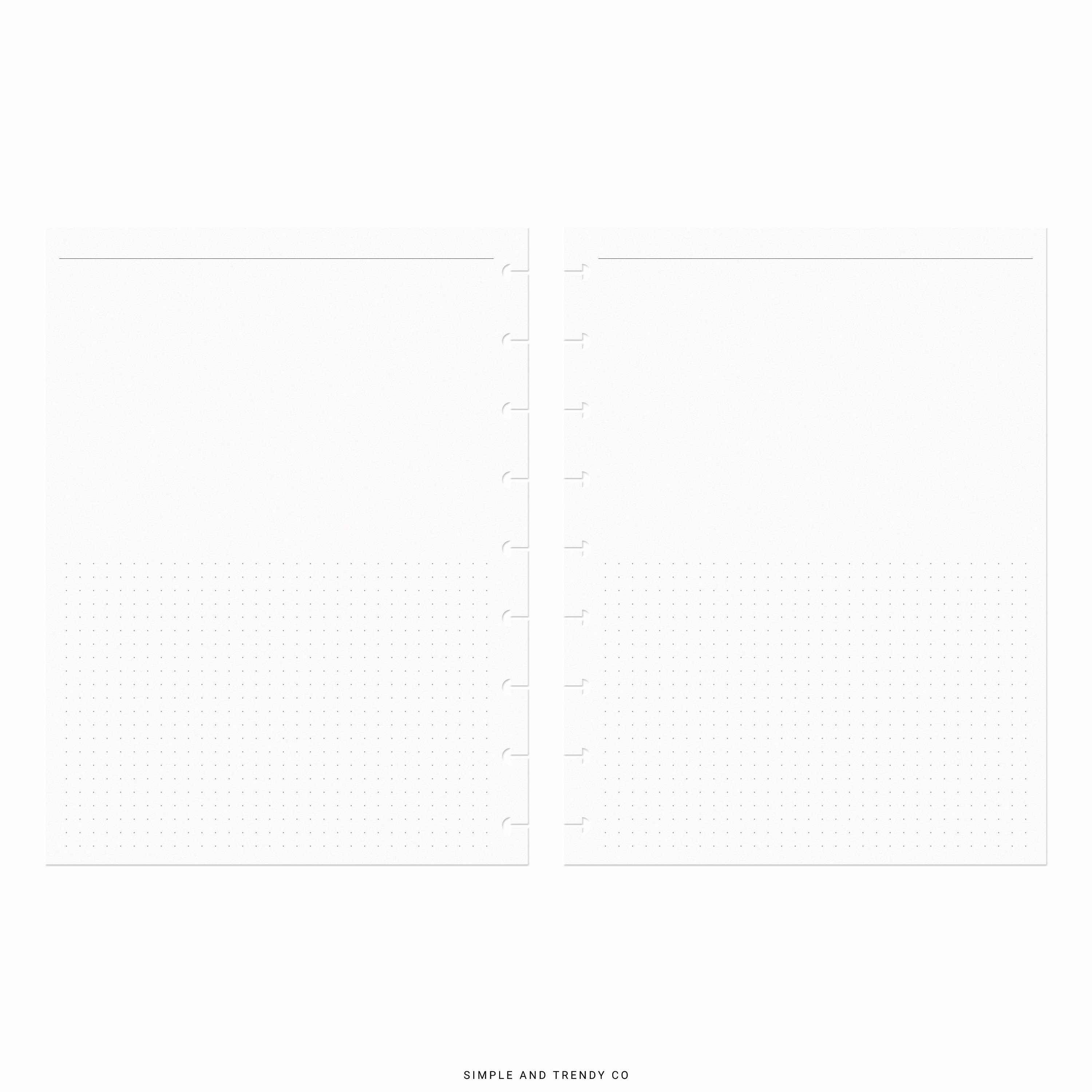 Printable Mind Map Happy Planner Classic Monthly Mind Map - Etsy