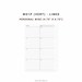 Week on One Page Printable Personal Wide, Weekly 1 Page Vertical Weekly ...