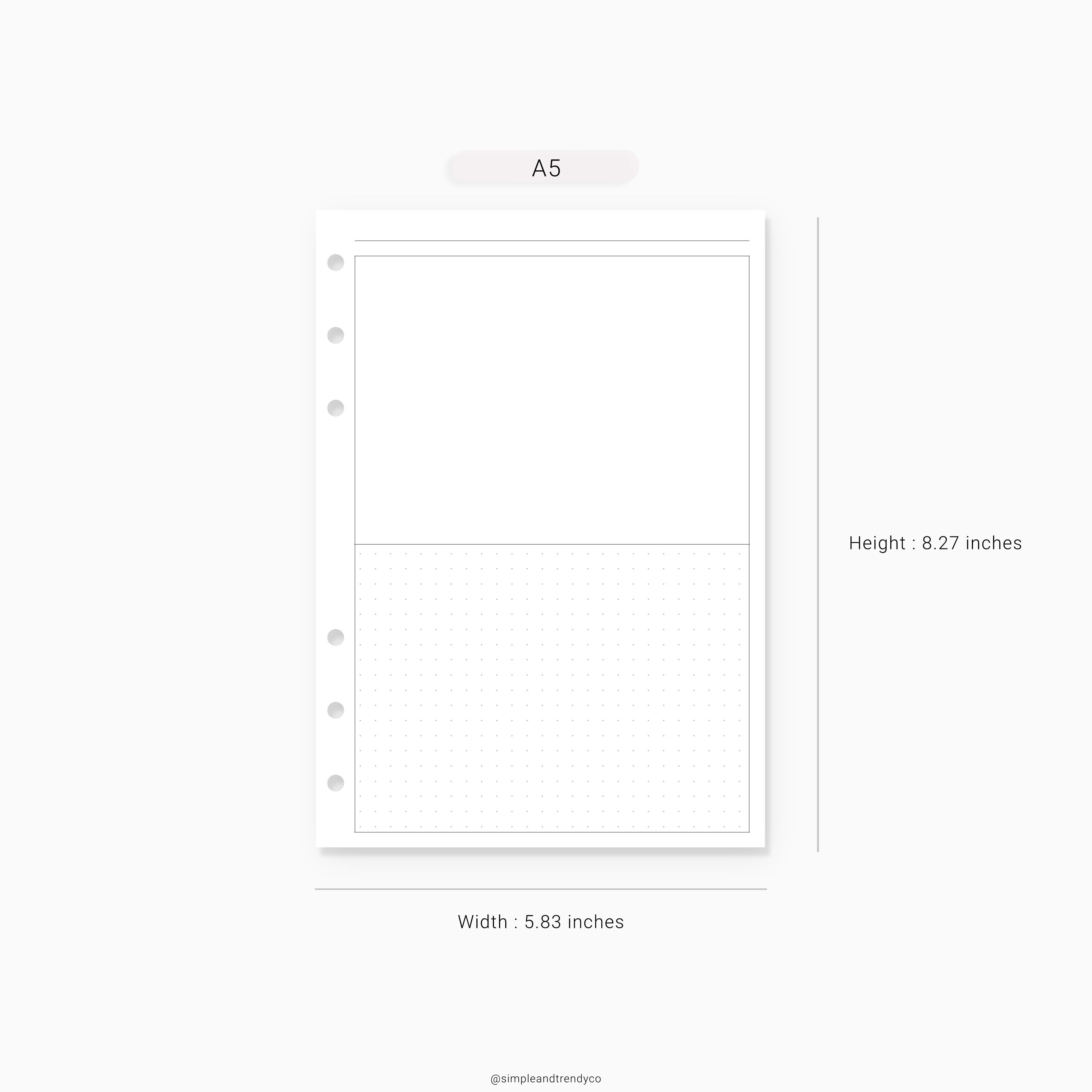 Printable Mind Map A5 Planner Inserts Monthly Mind Map | Etsy Canada