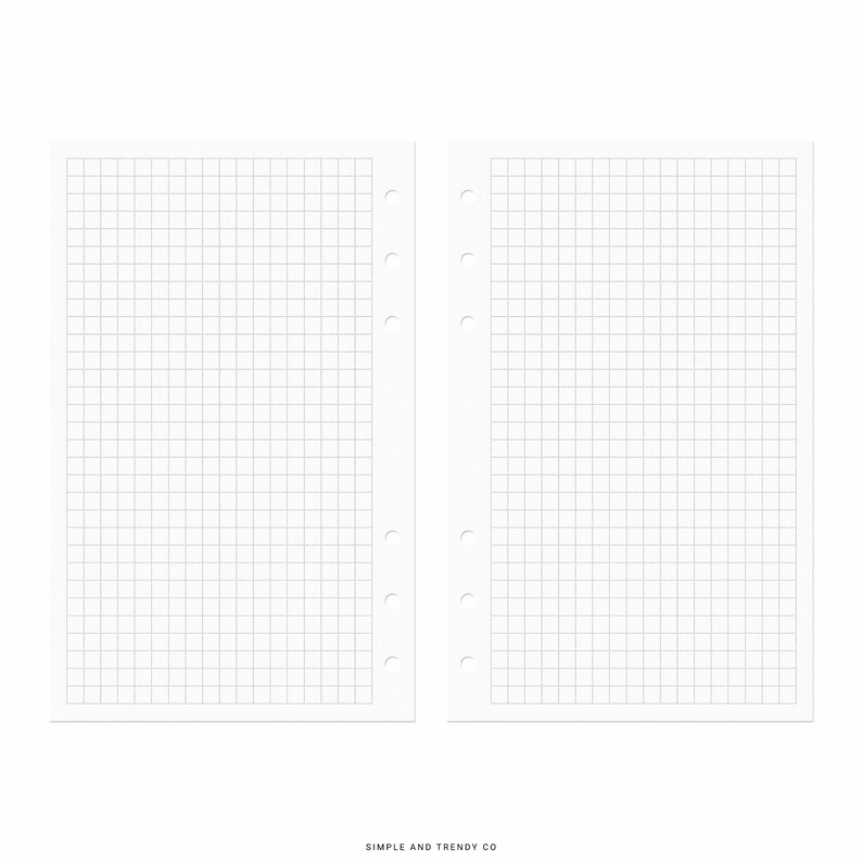 FC Compact Dot Grid Lined Paper Printable Writing Paper Blank - Etsy