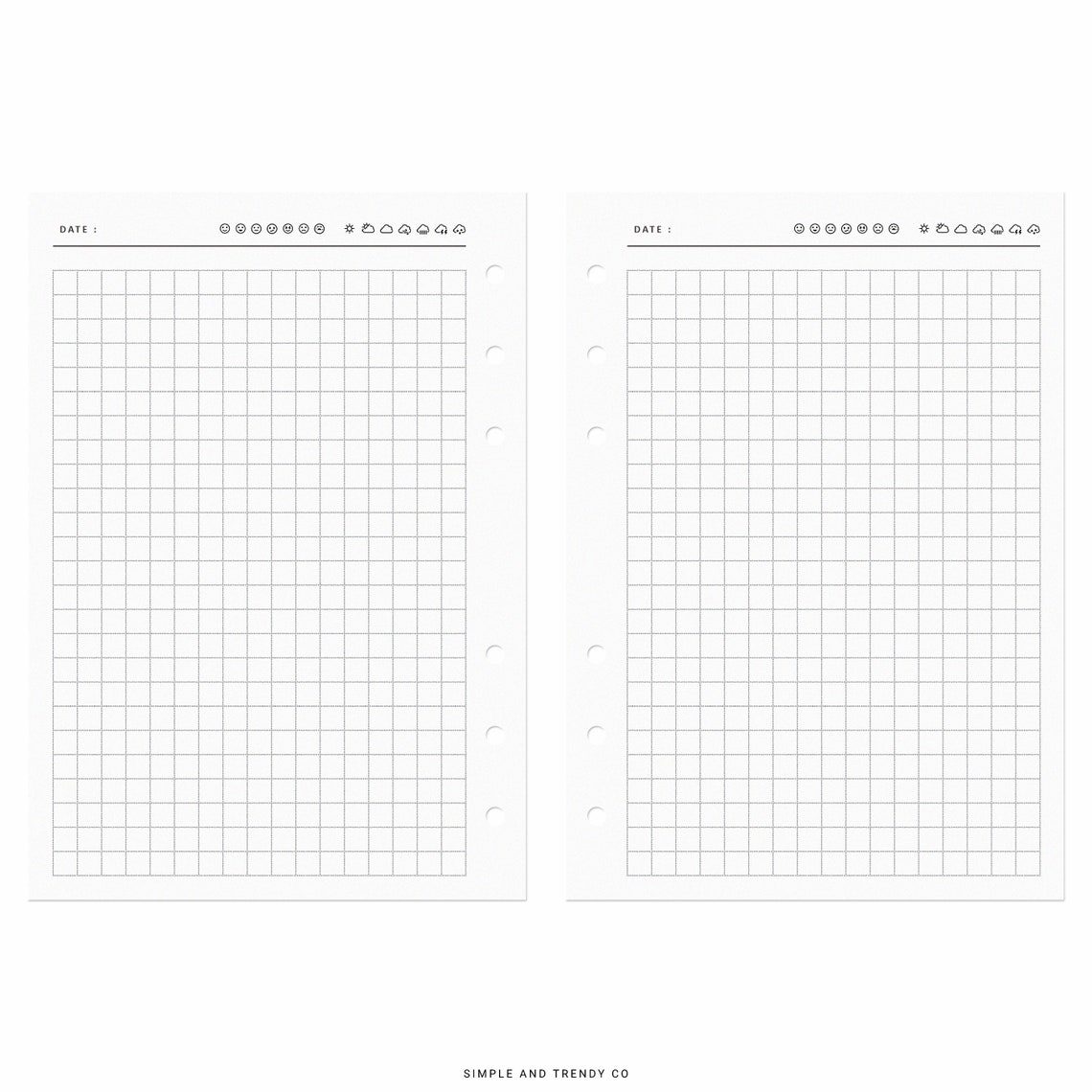 Printable Diary Pages Travel Journal A6 Inserts Writing - Etsy