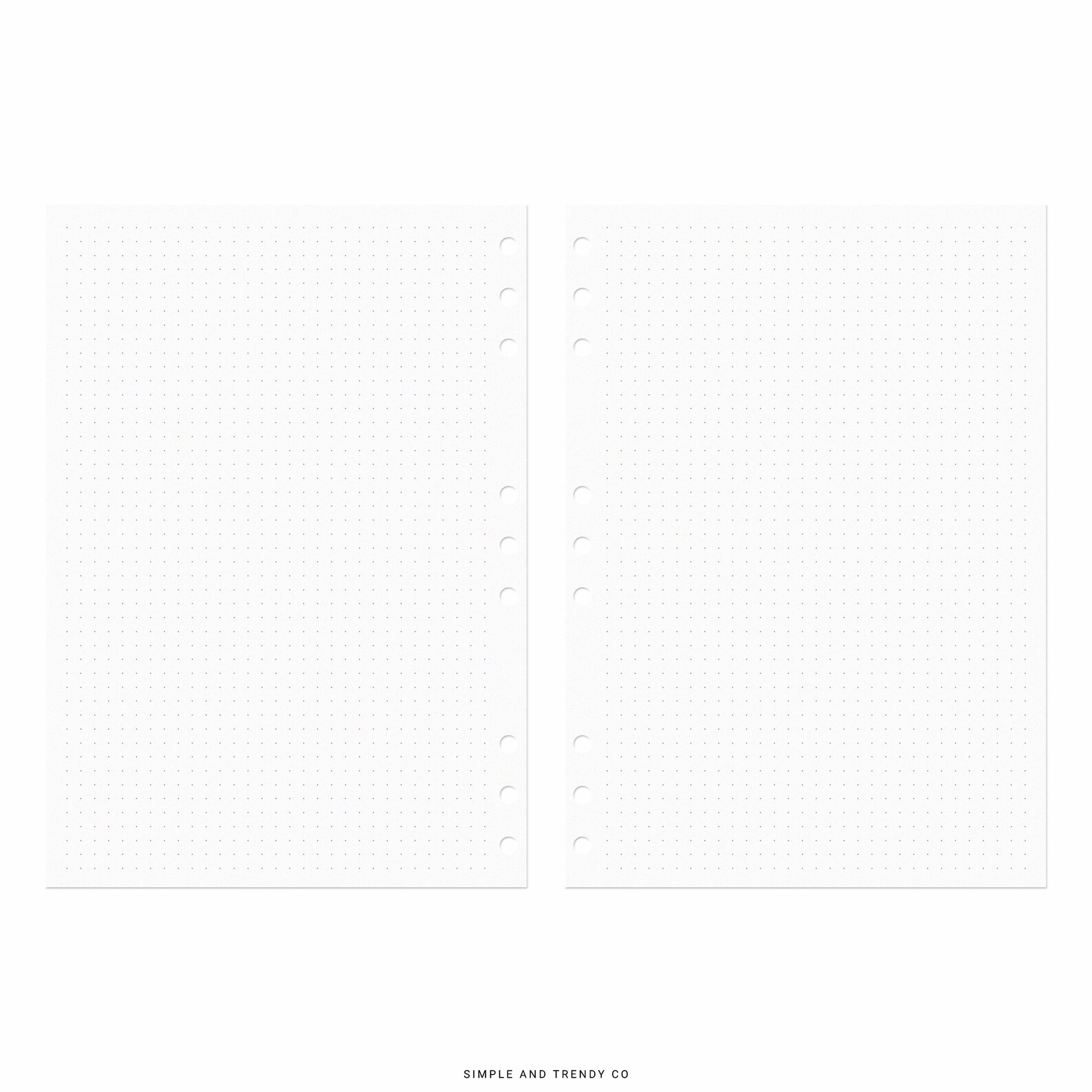 Study Note Paper Dotted Grid B5 Size Printable Writing Paper - Etsy
