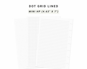 List Tracker Half Size Half Letter Inserts Grocery List - Etsy