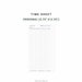 Time Sheet Log Printable Personal Planner Inserts, Time Card Template ...